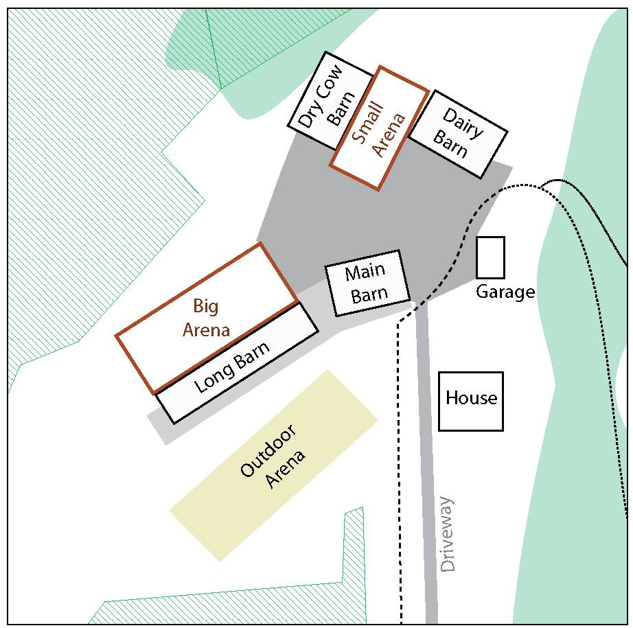 Barn Map – Green Meadows Stables